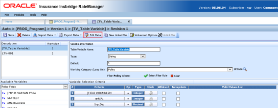 Editing Data in a Cell